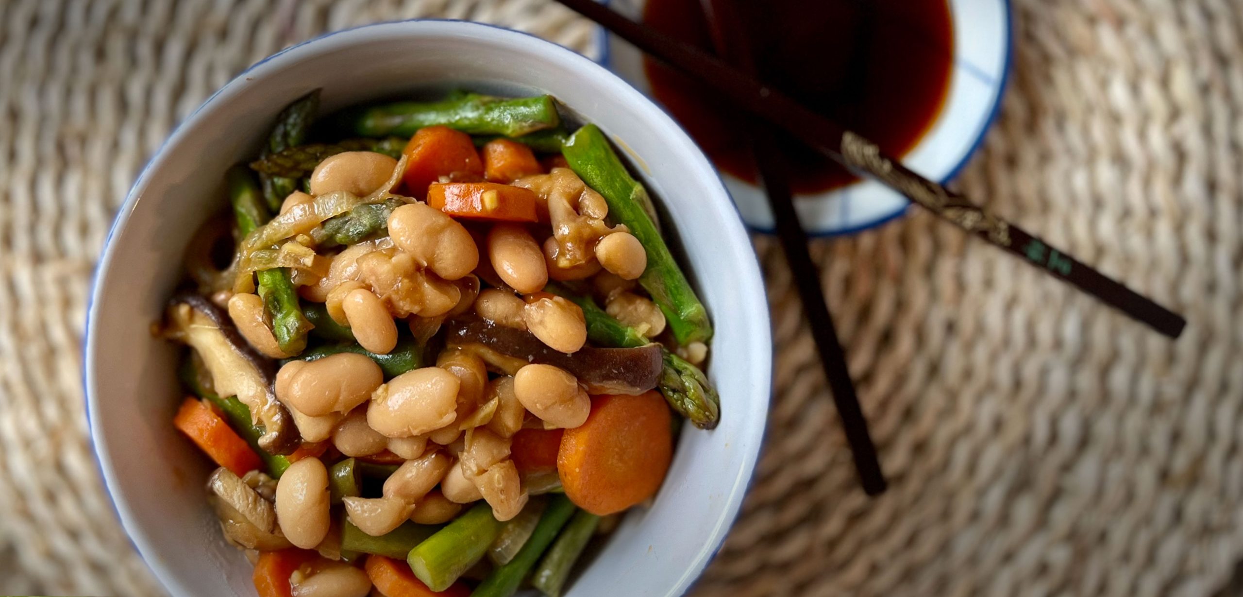 Seasonal Vegetable & Michigan Bean Stir Fry - Michigan Beans
