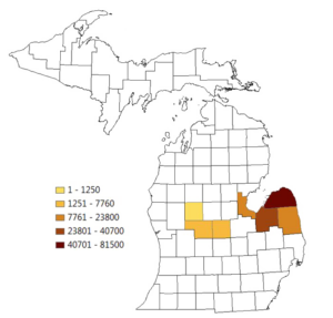 Michigan Bean Growing Regions - Michigan Beans
