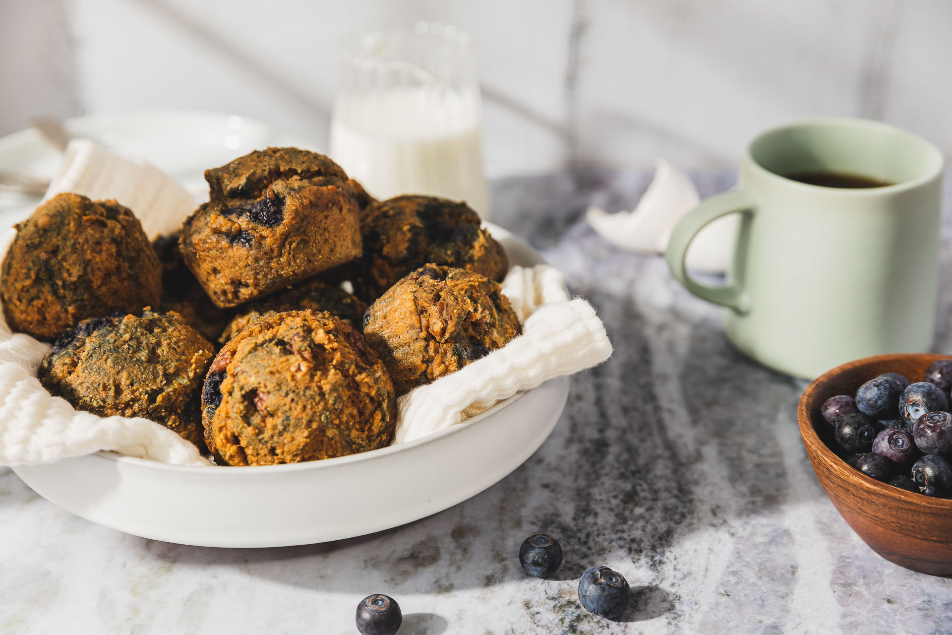Blueberry Bean Muffins or Bread - Michigan Beans