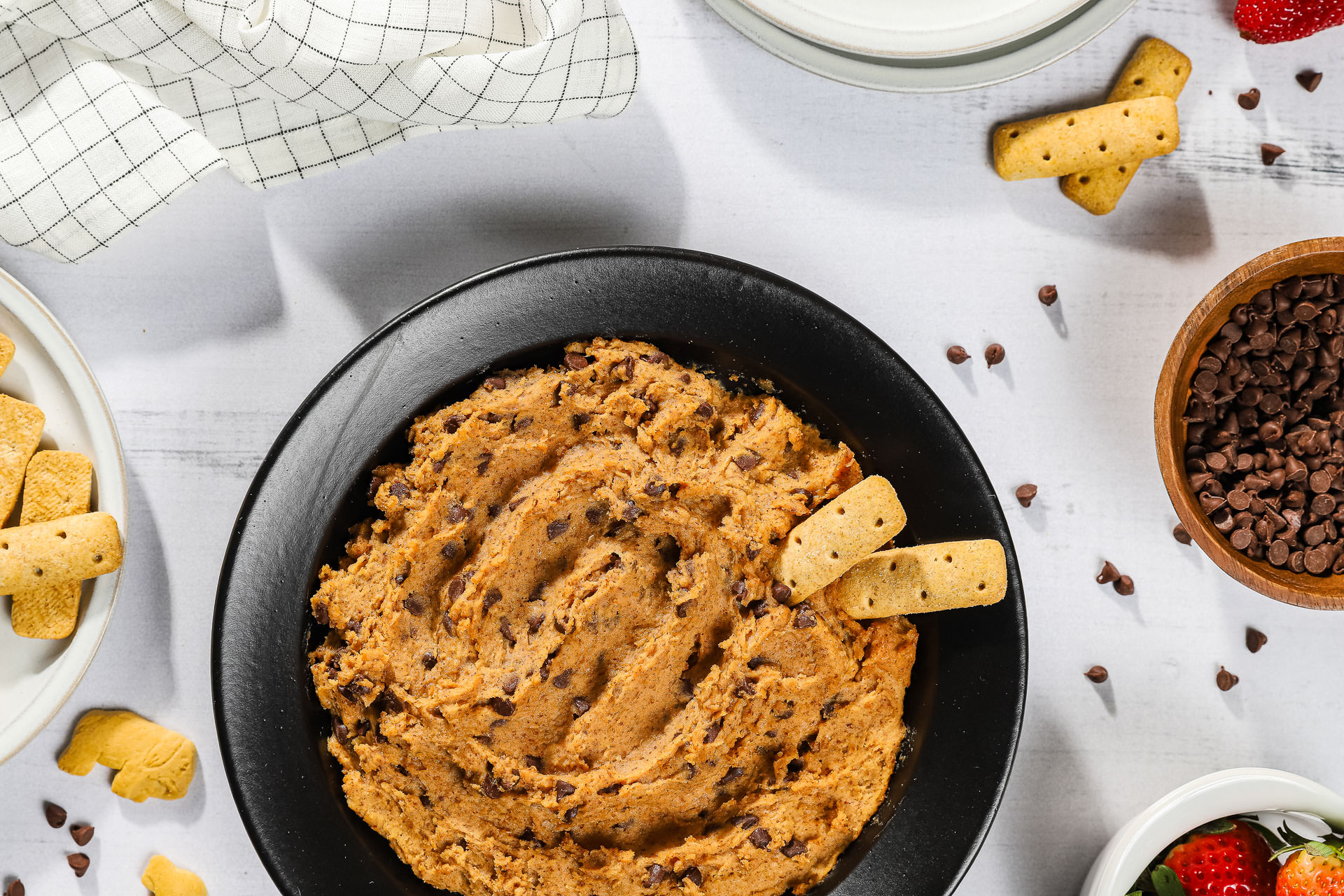 White Bean Cookie Dough Dip - Michigan Beans