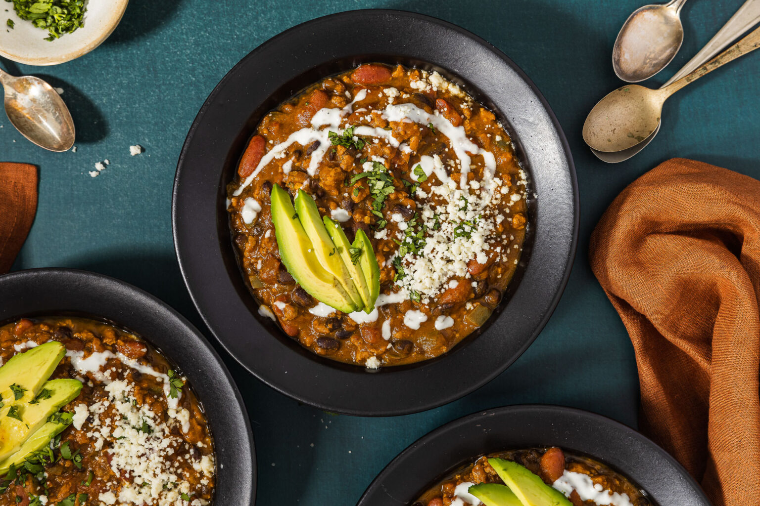 Turkey, Pumpkin & Bean Chili - Michigan Beans