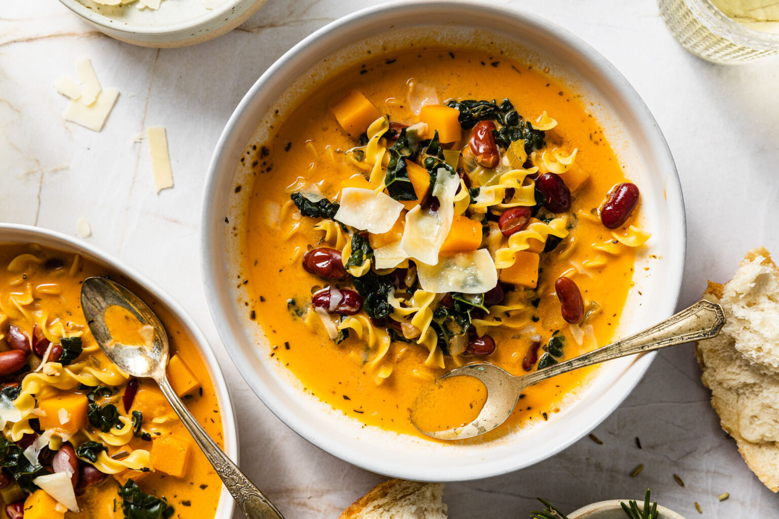 Michigan Bean & Vegetable Noodle Soup - Michigan Beans